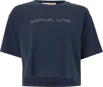 Michael Kors Femme, Tops, Bleu, Taille: 38 FR T-Chemises