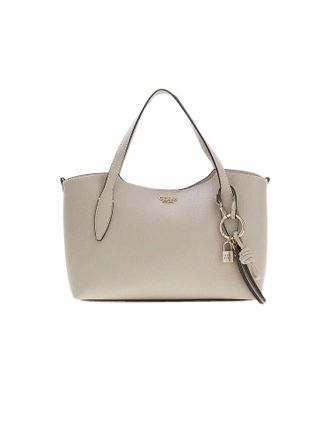 Guess Womens Satchel Bag Light Taupe Polyurethane - Satchel-Bags