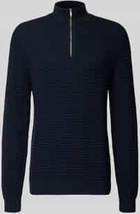 Mc Neal Strickpullover mit gerippten Abschlüssen