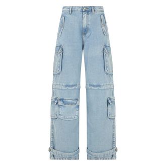 Icon Denim Los Angeles Rosalia Cargo Jeans - - Jeans - Damen - Blau - W26