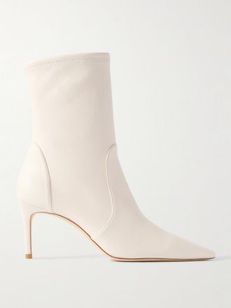 Stuart Weitzman Bottines En Cuir Stuart Power - Ivoire