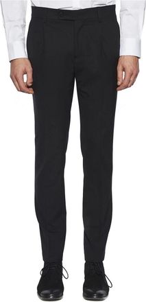 Daniele Alessandrini Homme, Pantalons, Noir, Taille: L Pantalon de costume ajust&eacute;