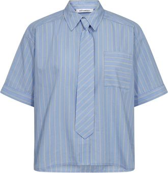 Co'Couture Femme, Blouses et Chemises, Bleu, Taille: 42 FR Chemises