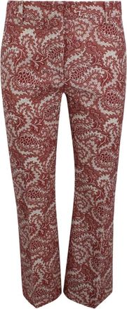 Max Mara Femme, Pantalons, Multicolore, Taille: 36 FR Cropped Pantalons