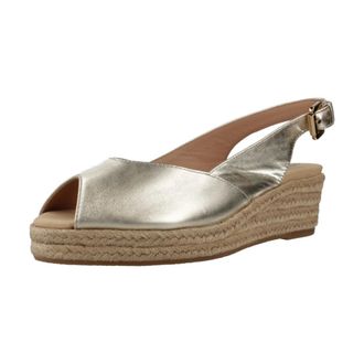 Geox Femme, Chaussures, Jaune, Taille: 39 EU D Iberide Espadrille