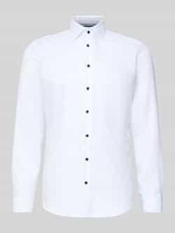 Christian Berg Regular Fit Business Hemd aus Baumwolle mit Kentkragen