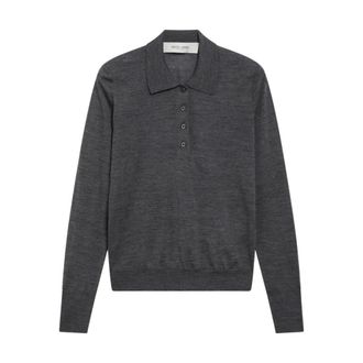 Golden Goose Femme, Tops, Gris, Taille: 40 FR Polo en maille