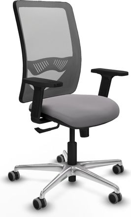 Piqueras y Crespo Gepolsterter B&uuml;rostuhl Zulema mit 2D-Armlehnen, h&ouml;henverstellbare Lendenwirbelst&uuml;tze, ausgestattet mit 3 Positionen und Schneidschaum, mit Rollen von 