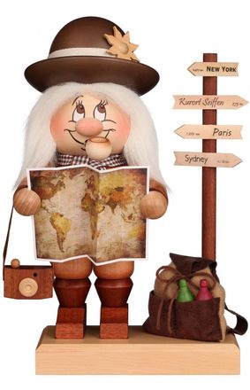 Christian Ulbricht R&auml;ucherm&auml;nnchen Wichtel Weltenbummler