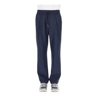 Herno Gerade geschnittene Sweatpants - - Trousers - Herren - Blau - L