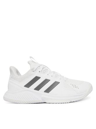adidas Hallenschuhe Court Flight Shoes KI8047 Wei&szlig;