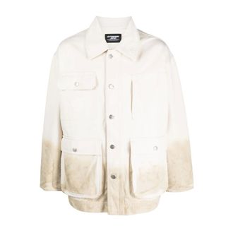 Enterprise Japan Homme, Vestes, Beige, Taille: M Safari Jacket