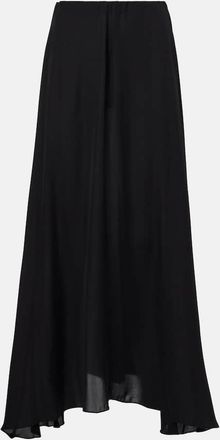 Wardrobe.NYC Midirock aus Seide