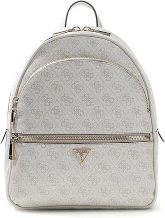 Guess Femme, Sacs, Blanc, Taille: ONE Size Manhattan Backpack