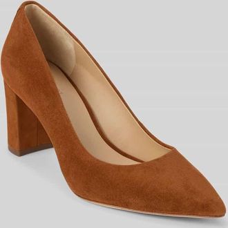Lauren Ralph Lauren Pumps aus echtem Leder mit Logo-Detail