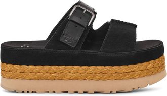 UGG Ugg, Femme, Chaussures, Noir, Taille: 40 EU W Aubrey Slide