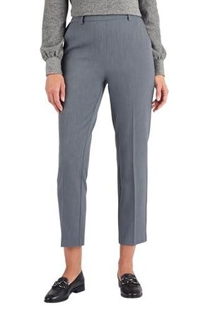 Damart Pantalon 7/8&egrave;me enfilable bi-Stretch Femme Gris Chin&eacute; Taille 36