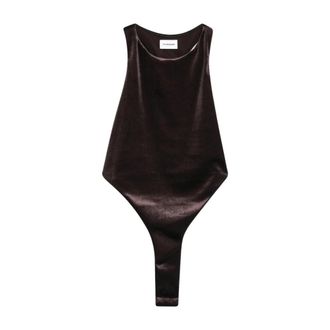 Andamane Fonda Neckholder Bodysuit - - Tops - Damen - Braun - S
