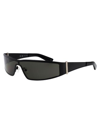 Alexander McQueen Unisex Sunglasses Am0491s Black-Grey Metal Black/grey