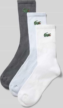 Lacoste Socken aus Baumwoll-Mix im 3er-Pack