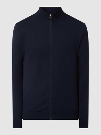 Selected Strickjacke mit Stehkragen Modell BERG