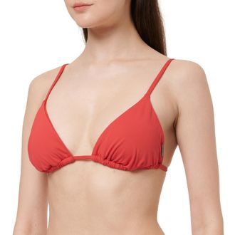 Calvin Klein Damen Non Fixed Triangle-Rp Lv00Q62697 Dreieck, Red (Quaint Berry), XL