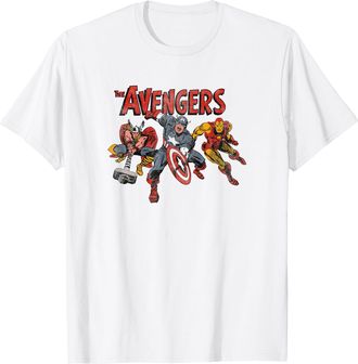 MARVEL Avengers Vintage Avengers T-Shirt