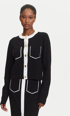 Karl Lagerfeld Strickjacke A3W18029 Schwarz Regular Fit