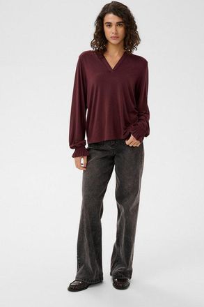 Kaffe Langarmbluse Langarm-Bluse KAcharlotte