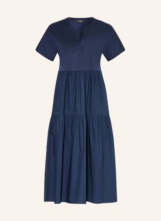 Max Mara Weekend Max Mara Kleid Capsula Im Materialmix blau