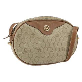 Dior Sac bandouli&egrave;re vintage en PVC Pre-owned - Femme - Pre-owned - Beige - Taille: ONE Size