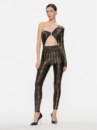 Elisabetta Franchi Jumpsuit TU-022-37E2-V545 Schwarz Slim Fit