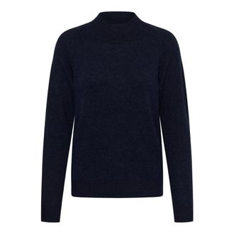 Kaffe Rollkragenpullover - - Knitwear - Damen - Blau - 2XL