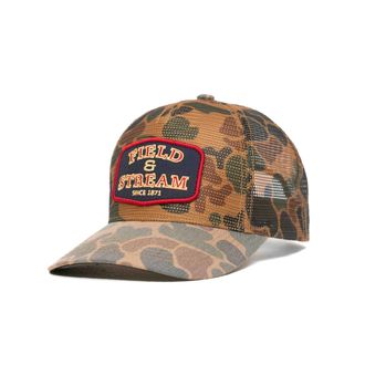 Field & Stream Herren Roosevelt Cap-Brown Camo Verschluss, Braun/Camouflage, Einheitsgr&ouml;&szlig;e