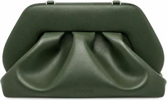Themoir&egrave; Pochette drap&eacute;e - Femme - Sacs - Vert - Taille: ONE Size