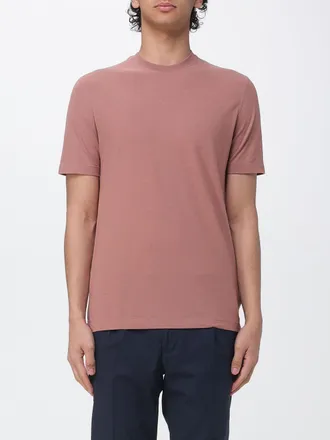 Zanone T-Shirt Homme couleur Rose