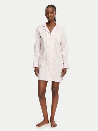 Lauren Ralph Lauren Nachthemd ILN32507 Hellrosa Relaxed Fit