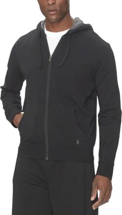 Ralph Lauren Homme, Sweatshirts et sweats &agrave; capuche, Noir, Taille: L Sweat &agrave; capuche zipp&eacute;