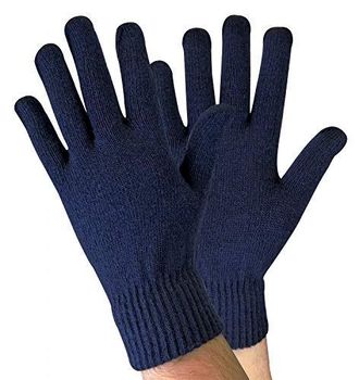 Sock Snob Homme Adulte L&eacute;ger Classique Automne Hiver Doux Magic Chaud Thermique Laine Gants - 3 Couleurs (Taille unique, WG Marine)