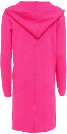 Zwillingsherz Cardigan Strickjacke mit Kapuze Janina Basic