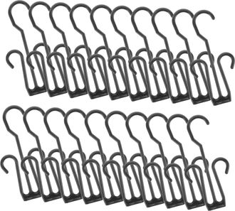 Soimiss 36 Teiliger Schuh Organizer Aus Kunststoff Schuhaufh&auml;nger Aus Kunststoff Schuhtrockner F&uuml;r Den Einzelhandel Mit Haken Schuhtrockner Schuhst&auml;nder F&uuml;r D