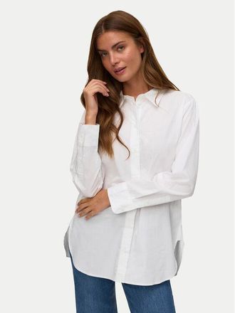 Vero Moda Hemd Elina 10336329 Wei&szlig; Loose Fit