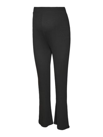 Mama Licious MAMA.LICIOUS Damen MLBRYNJA Flare Jersey A. NOOS Leggings, Schwarz, Small