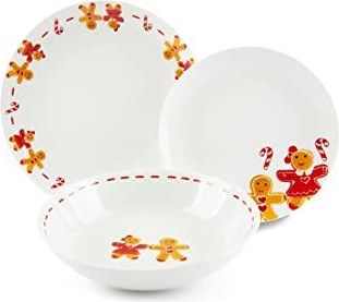 Excelsa Ginger Boy & Girl Tellerservice 18 Stück