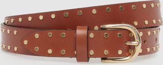Isabel Marant Ceinture Zap Clous Naturel