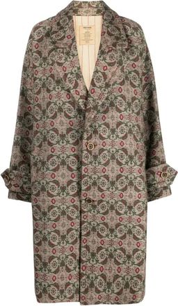 Uma Wang UMA Wang, Homme, Manteaux, Multicolore, Taille: S Jaquard Coat
