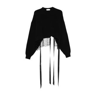 Alberta Ferretti Damen, Strickwaren, Schwarzk, MGr&ouml;&szlig;e
