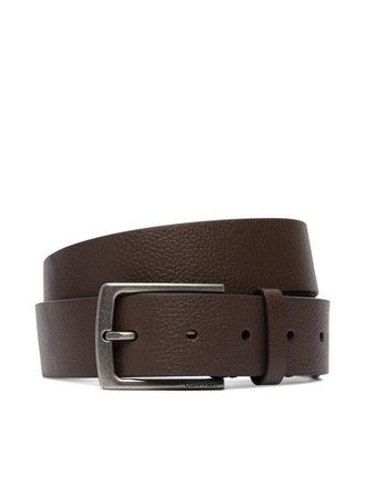Calvin Klein G&uuml;rtel Casual Pin Buckle Pebble 35Mm LV04D7095G Braun