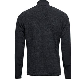 Maloja Fleecejacke SilberahornM (Stehkragen, Brusttasche) schwarz/grau Herren