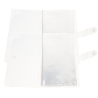 Pretyzoom 2 St&uuml;ck Ticket Sammelalbum mit Transparenten Einsteckseiten Handliches Loseblattheft f&uuml;r Flugtickets und Konzertkarten Langlebiges Aufbewahrungsalbum 